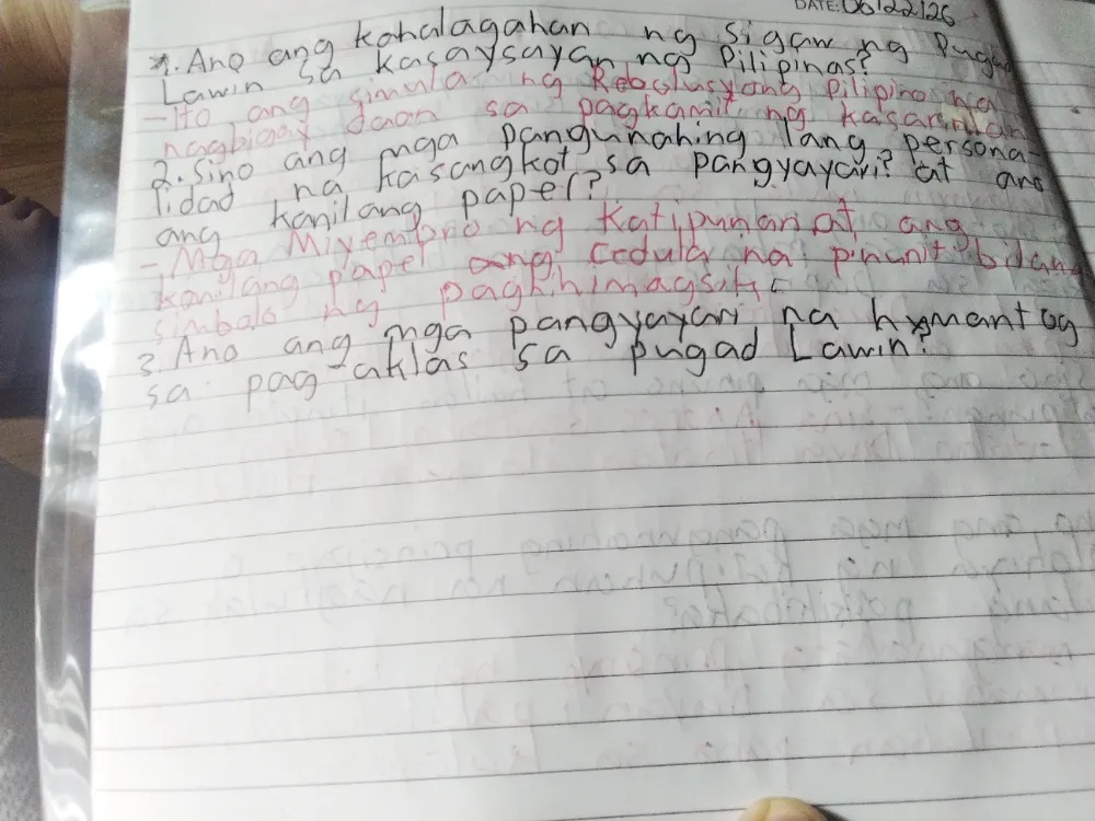 Ano ang kahalagahan ng sigaw ng "Pugad
