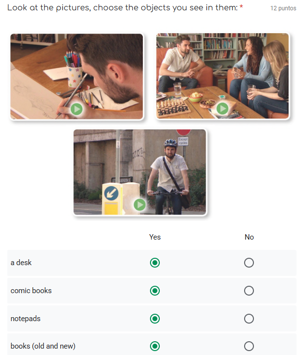 Look at the pictures choose the objects you | StudyX