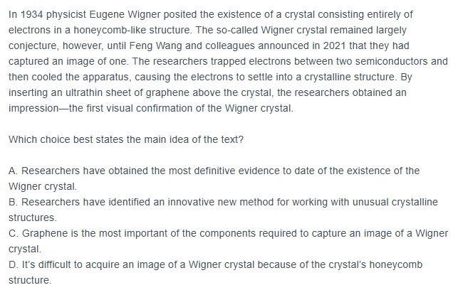 In 1934 physicist Eugene Wigner posited the | StudyX