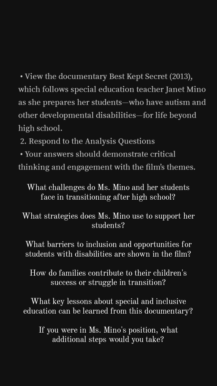 What challenges do Ms. Mino and her students | StudyX