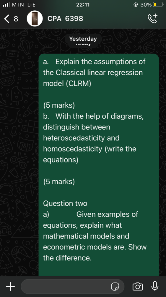 a Explain the assumptions of the Classical | StudyX