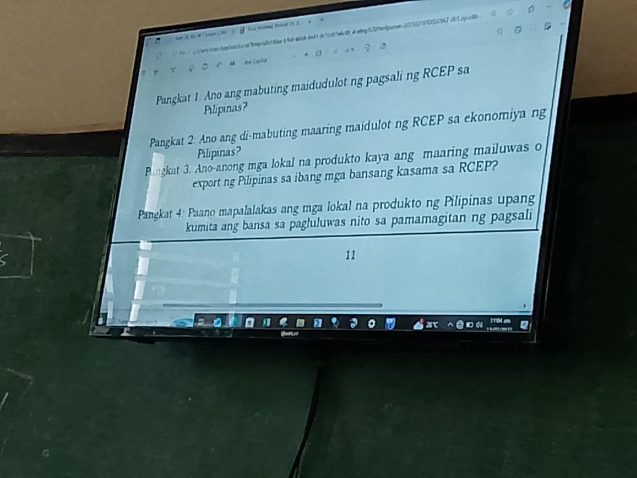 Pangkat 1 Ano ang mabuting maidudulot ng | StudyX