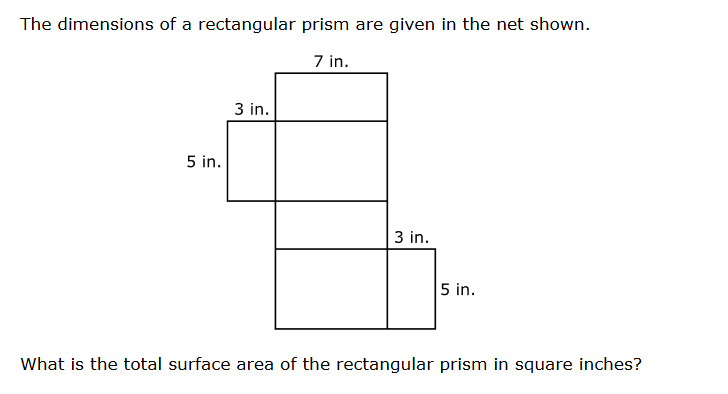 The dimensions of a rectangular prism are | StudyX