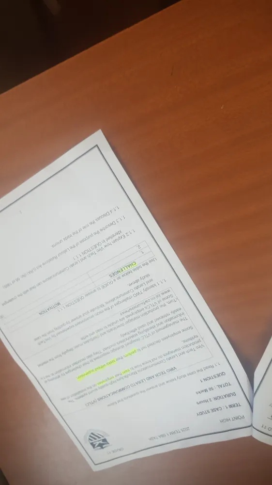 1.1 Read the case study below and answer the | StudyX