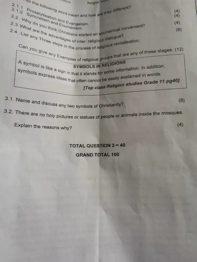 2.1.1 Proselytisation and Evangelism. 2.1.2 | StudyX