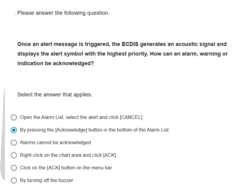 Please answer the following question Once an | StudyX