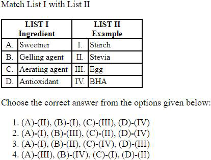 Match List I with List II | LIST I | StudyX