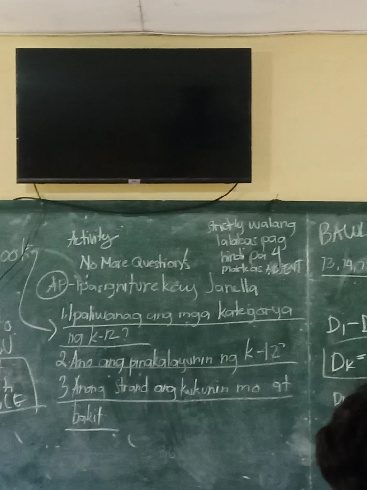 1 Ipaliwanag ang mga kategorya ng k-12 2 Ano | StudyX