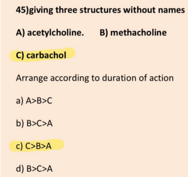 45)giving three structures without names A) | StudyX