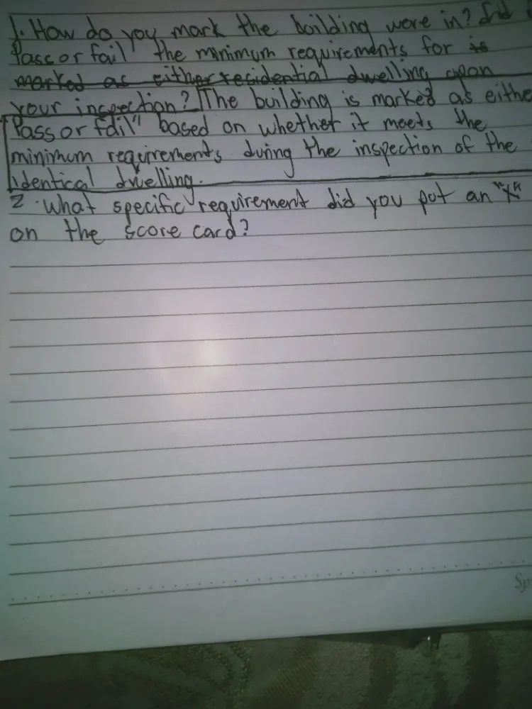 1. How do you mark the building were in? Did | StudyX