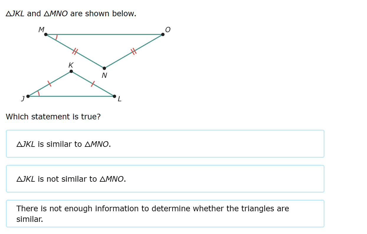 JKL and MNO are shown below Image of two
