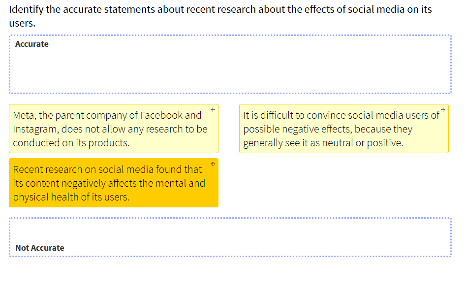Identify the accurate statements about | StudyX