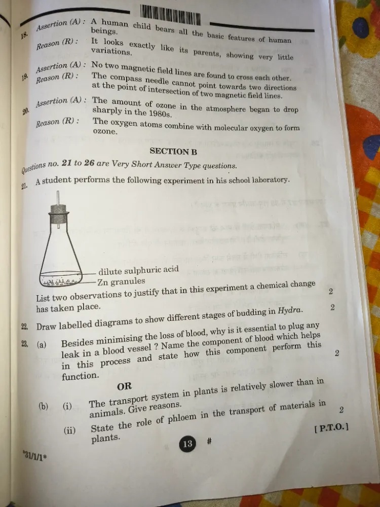 21. A student performs the following | StudyX