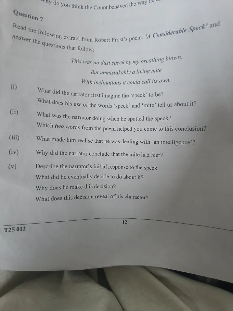 Read the following extract from Robert | StudyX