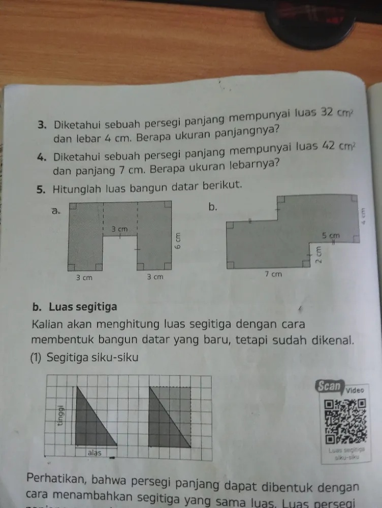 3 Diketahui sebuah persegi panjang mempunyai | StudyX