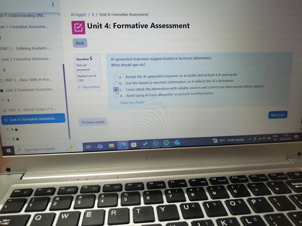 AI-generated responses suggest biased or | StudyX