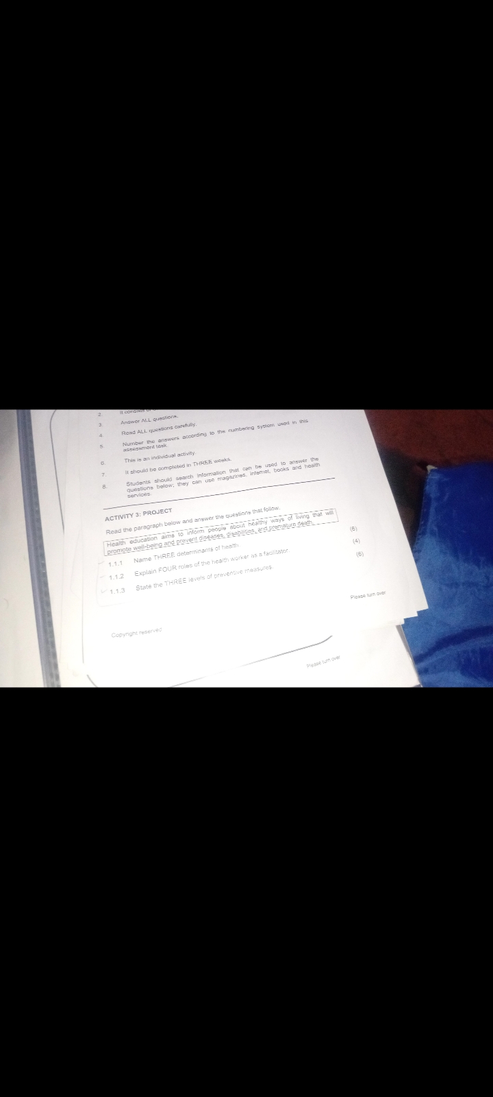 Read the paragraph below and answer the | StudyX