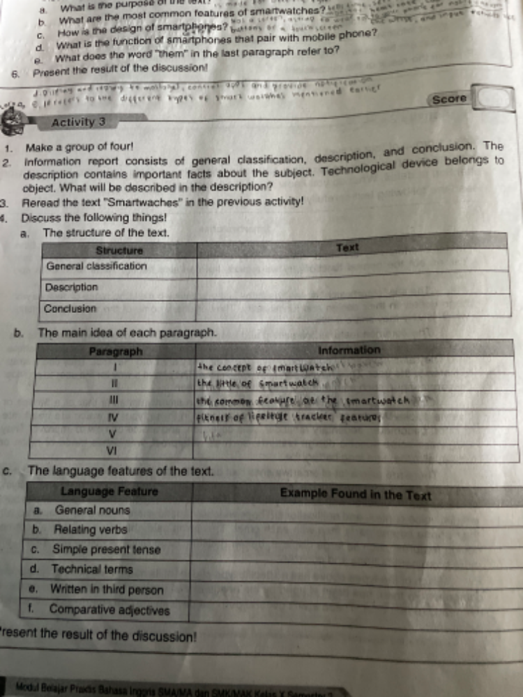 8 a What is the purpose of the text b What | StudyX