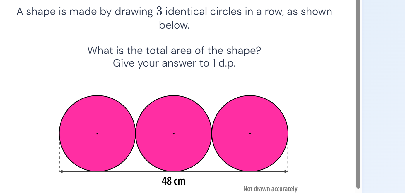 A shape is made by drawing 3 identical | StudyX