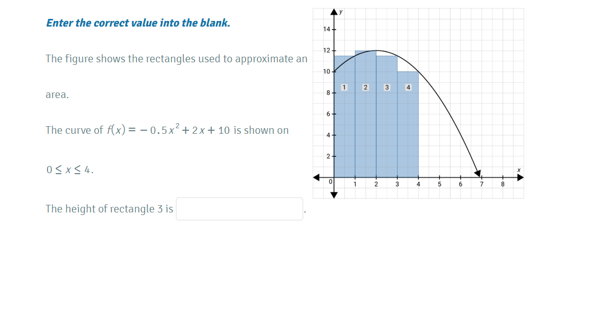 Enter the correct value into the blank. The | StudyX