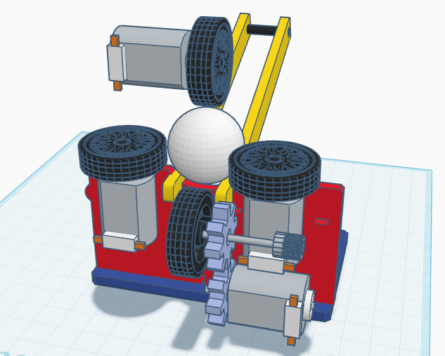 The image depicts a ping pong ball launcher | StudyX