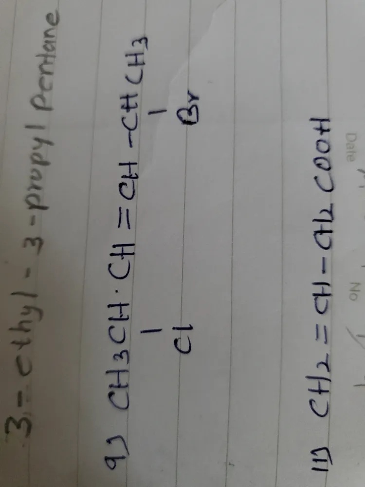 3-ethyl-3-propyl Pentane 9) | StudyX