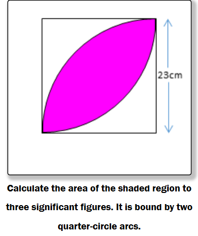 Calculate the area of the shaded region to | StudyX