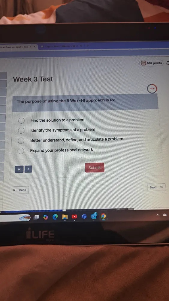 The purpose of using the 5 Ws (+H) approach