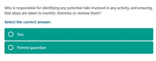 Who is responsible for identifying any | StudyX