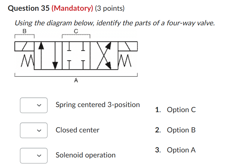 Using the diagram below, identify the parts | StudyX