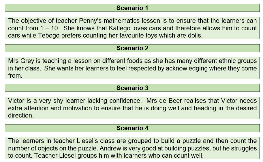 **Read the scenarios below and:** **a. | StudyX