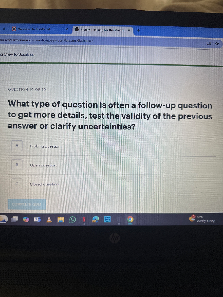 What type of question is often a follow-up | StudyX