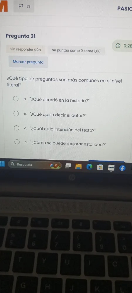 Qu tipo de preguntas son ms comunes en el | StudyX