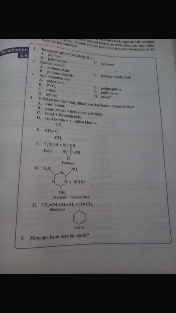1 Terangkan apa arti istilah berikut A | StudyX