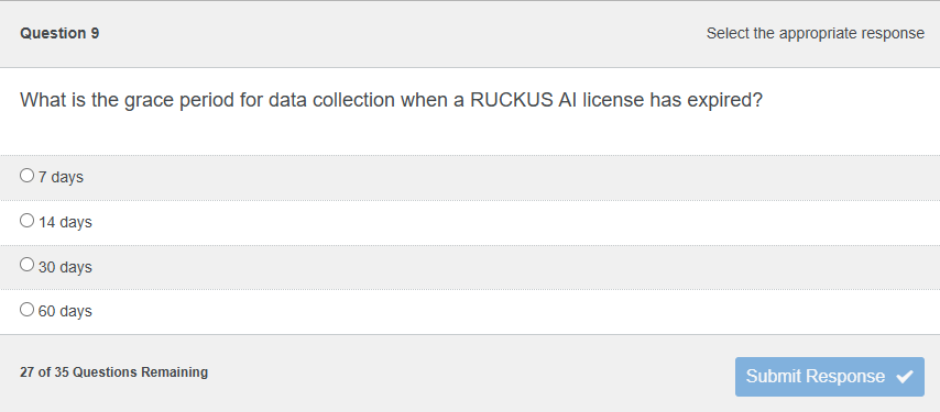 Question 9 Select the appropriate response | StudyX