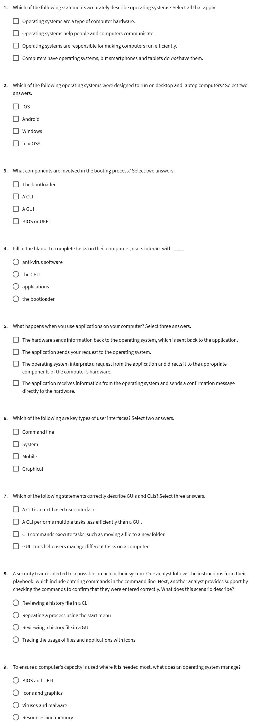 1 Which of the following statements | StudyX
