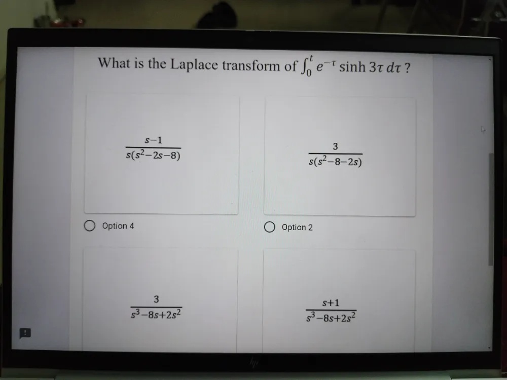 What is the Laplace transform of $ _0^t | StudyX