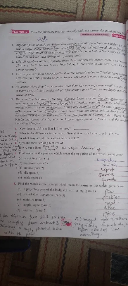 Read the following passage carefully and | StudyX