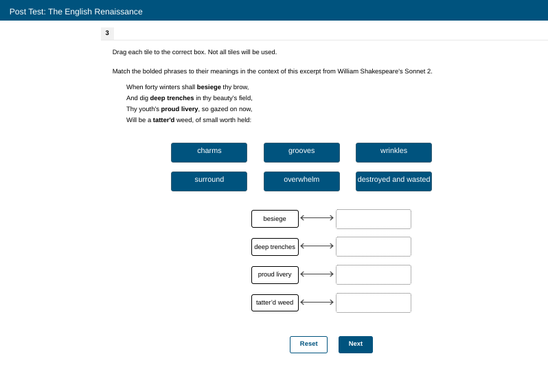Drag each tile to the correct box. Not all | StudyX