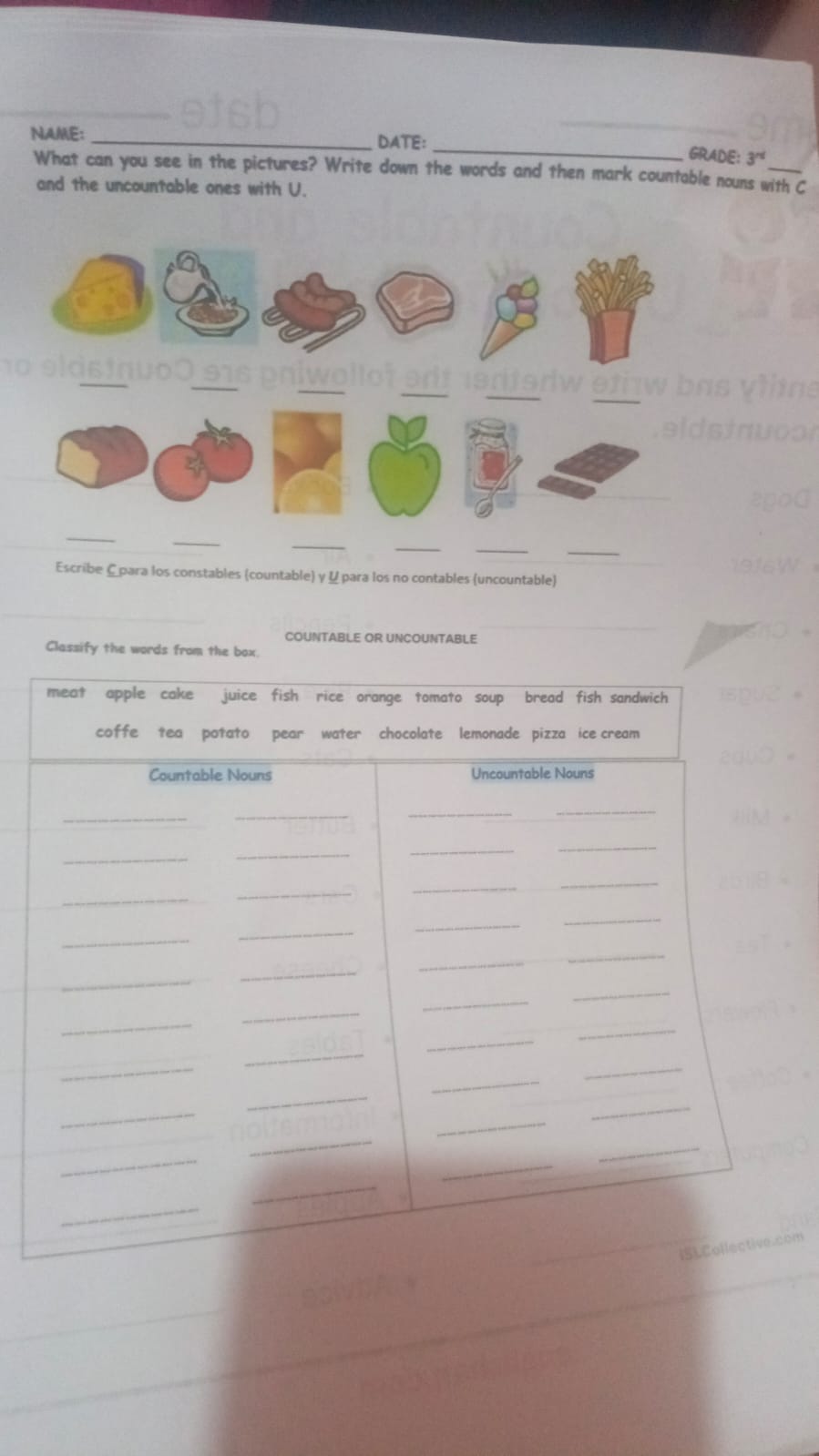 What can you see in the pictures? Write down | StudyX