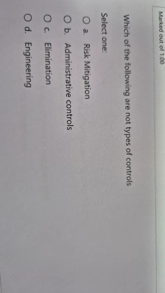 Which of the following are not types of
