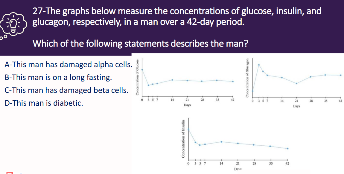 The graphs below measure the concentrations | StudyX