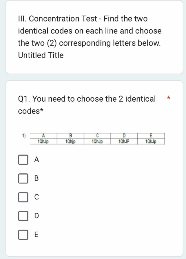 Q1. You need to choose the 2 identical | StudyX