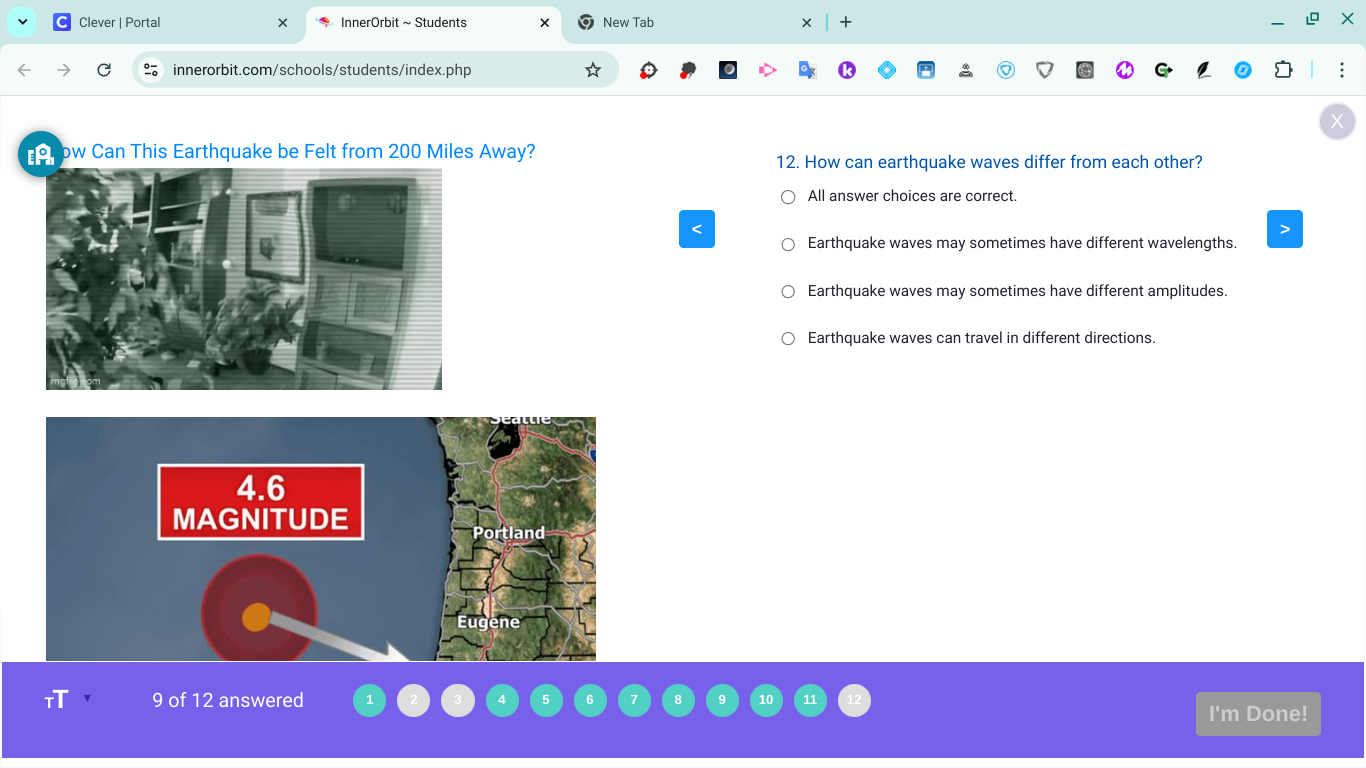 12. How can earthquake waves differ from | StudyX