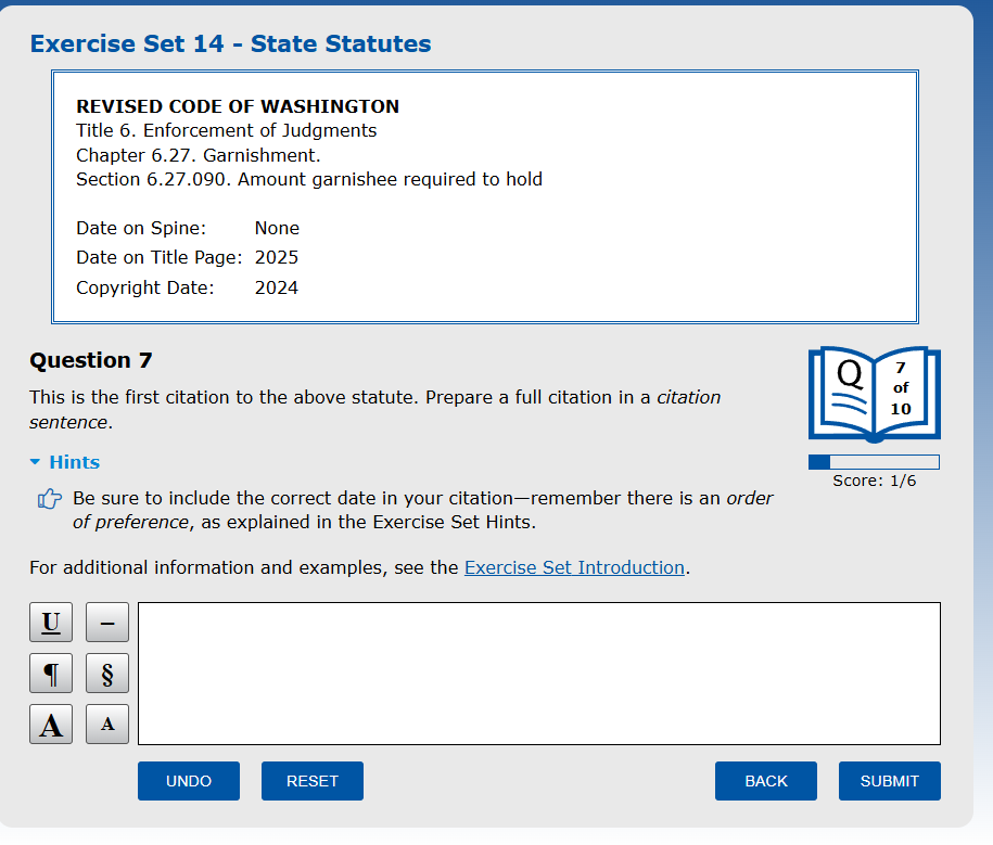 REVISED CODE OF WASHINGTON Title 6. | StudyX