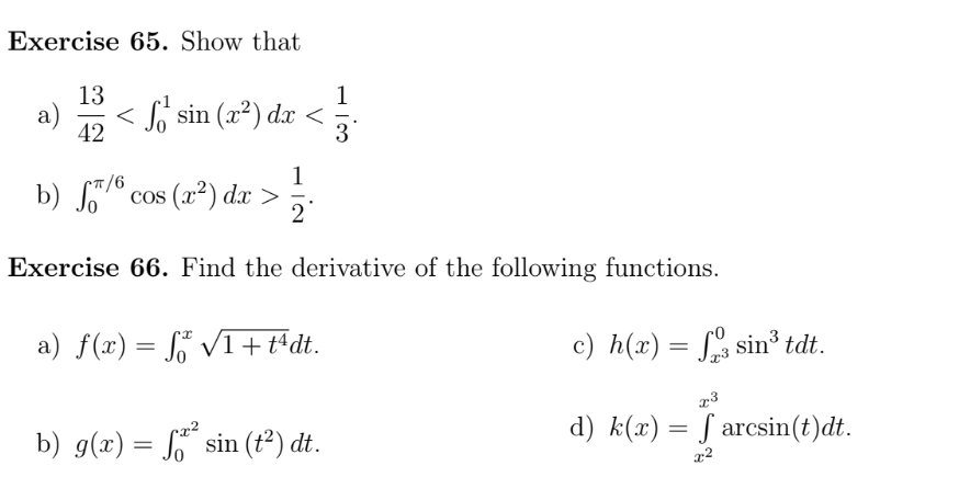 Exercise 66. Find the derivative of the | StudyX