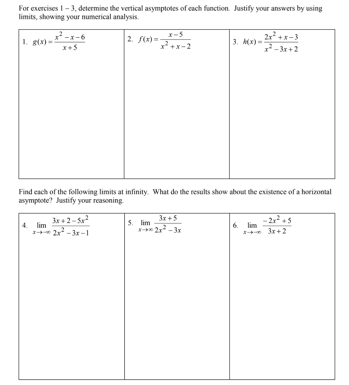For exercises 1 – 3, determine the vertical | StudyX