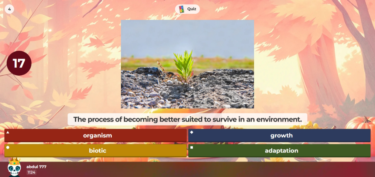 The process of becoming better suited to | StudyX