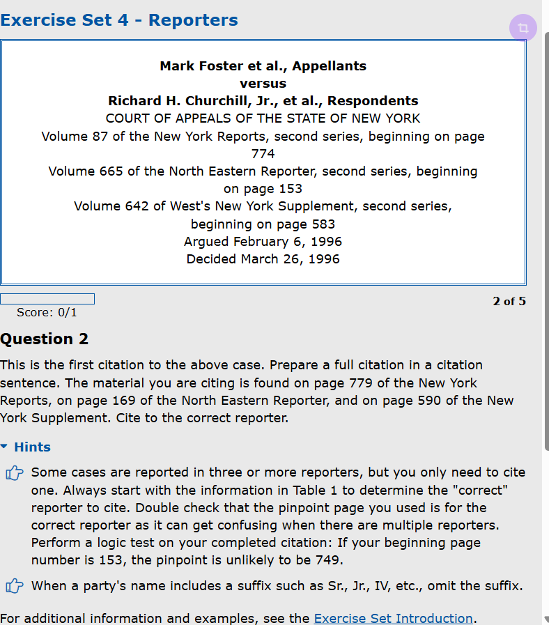 Mark Foster et al., Appellants versus | StudyX