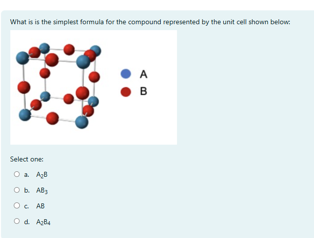 What is is the simplest formula for the | StudyX